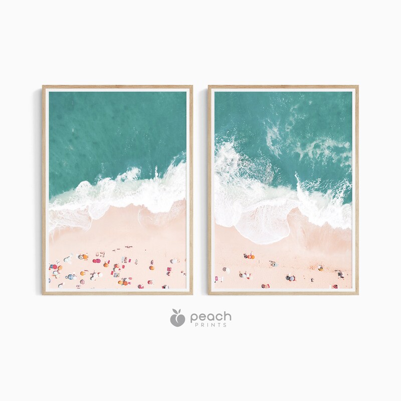Aerial Beach Print - Etsy