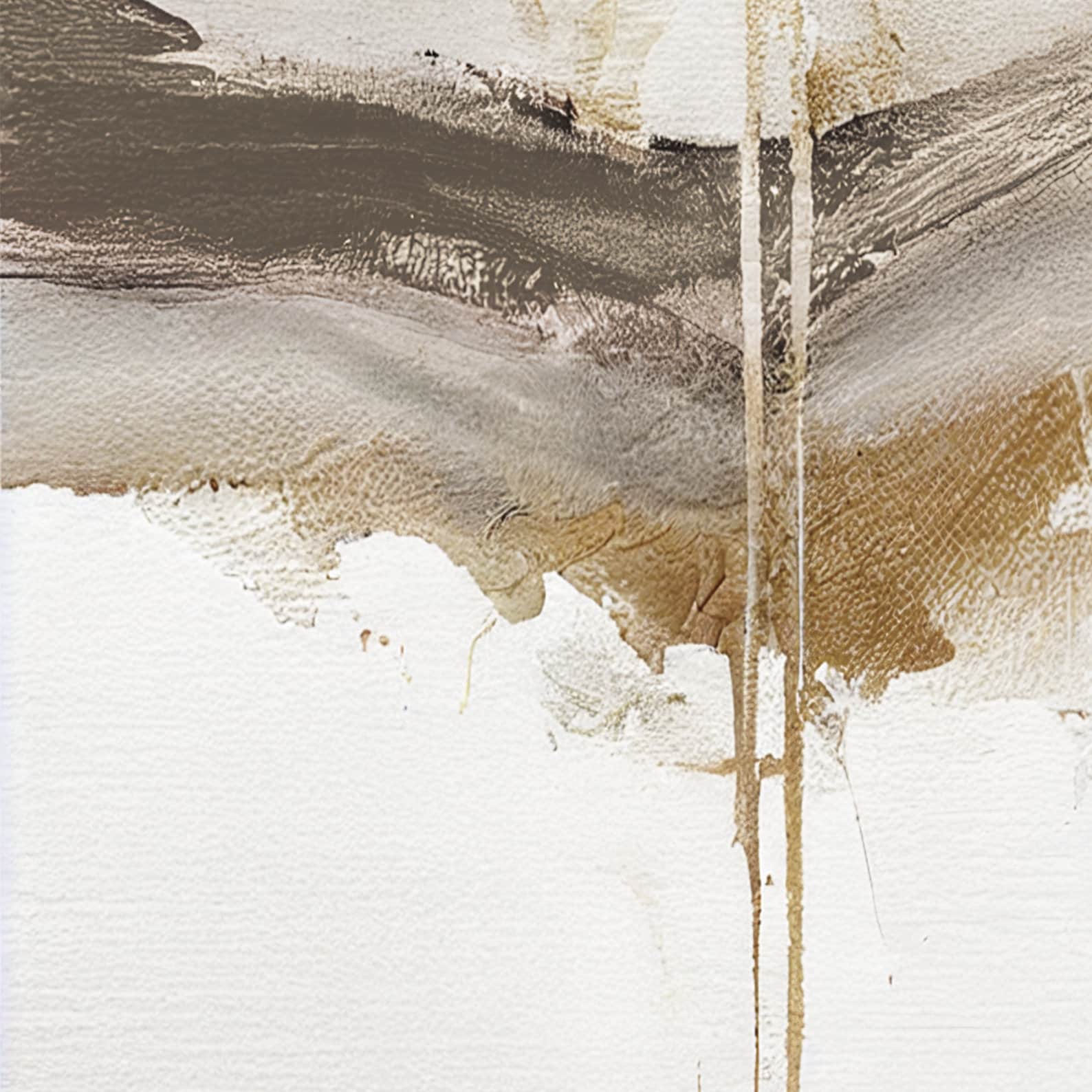 Neutral Abstract Art Prints, Set of 3 Prints, Scandinavian Wall Art ...
