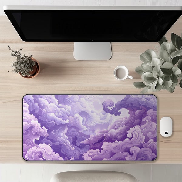 Purple Mouse Pad - Etsy