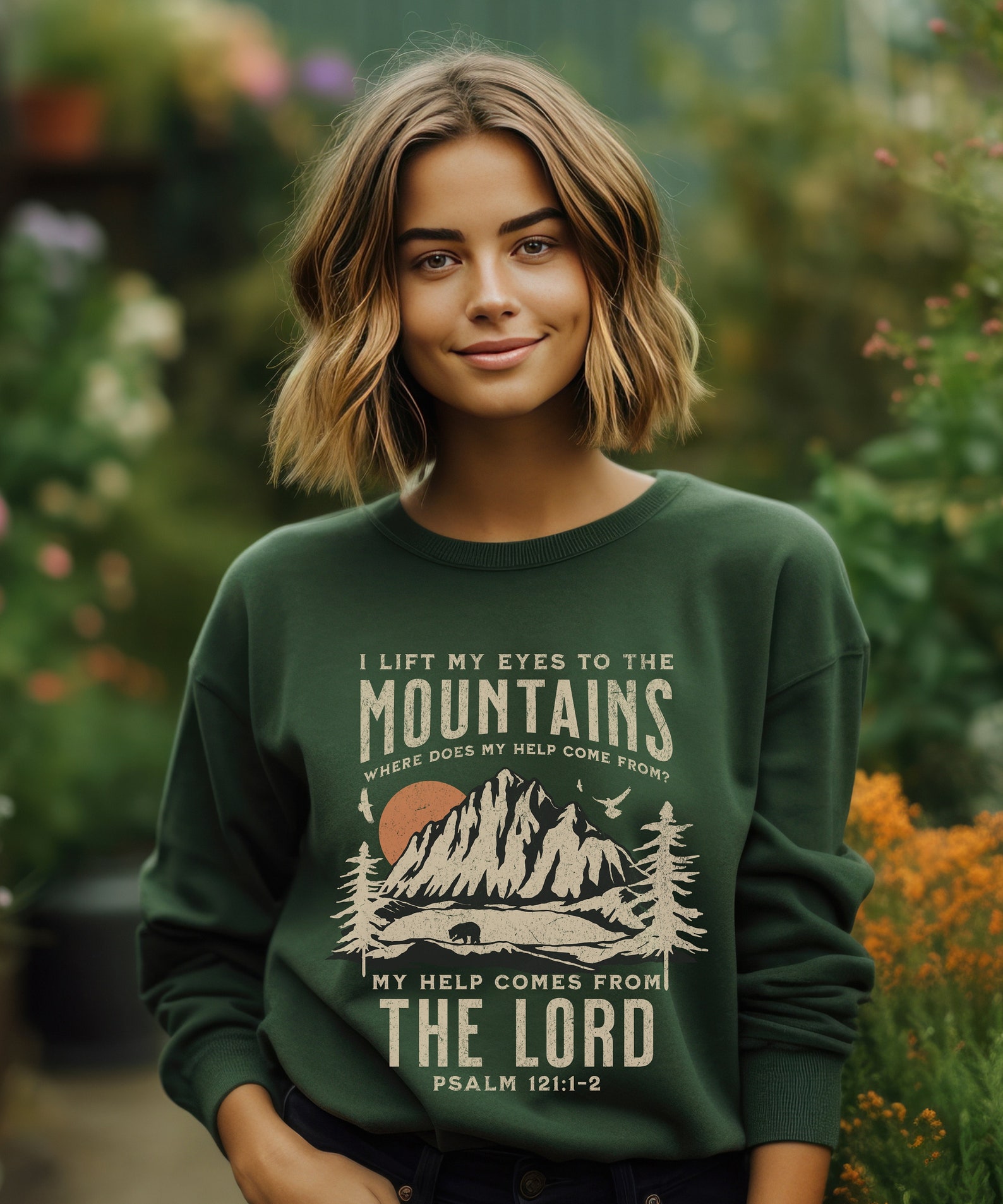 My Help Comes From the Lord Shirt Psalm 121 Bible Verse Tee Christian ...