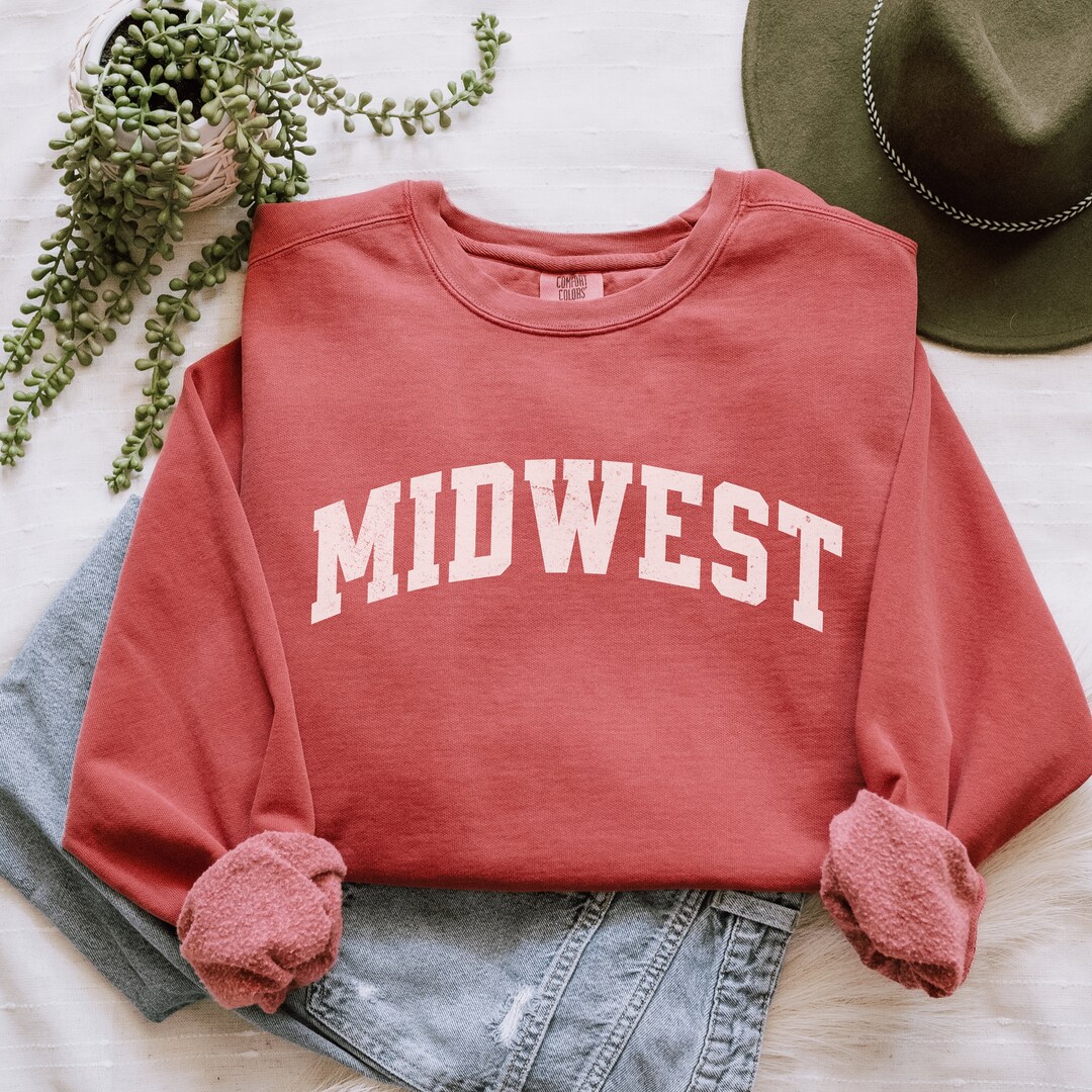 Midwest Sweatshirt, Comfort Colors Sweatshirt, Midwest Shirt, Beachy ...
