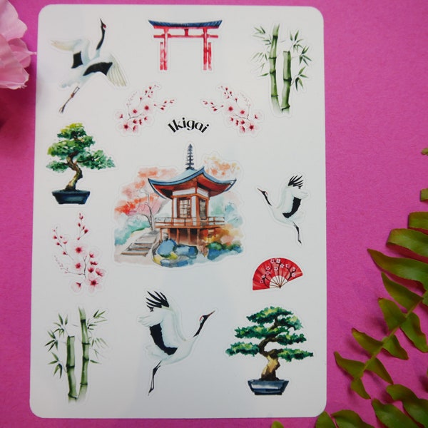 Japanese Sticker Pack - Etsy