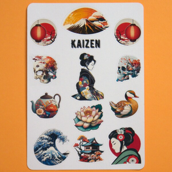 Japanese Stickers - Etsy
