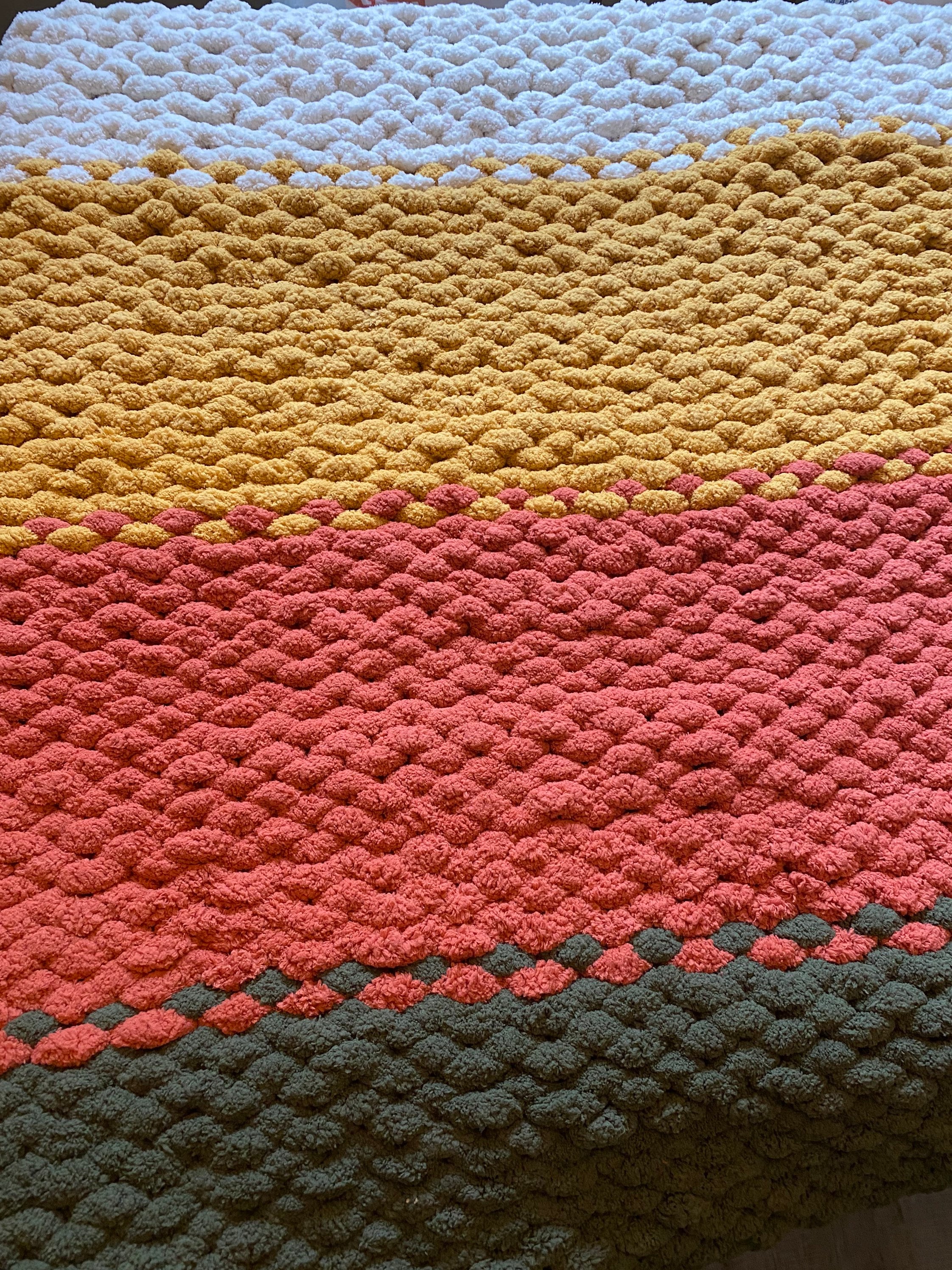 Custom Hand Crochet Throw Blankets - Etsy