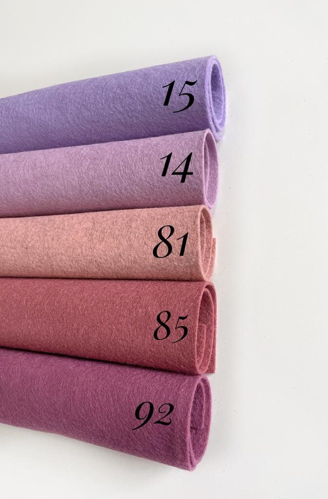 Wool Blend Felt Felt Sheets and Meters Top Quality. Wool Felt - Etsy