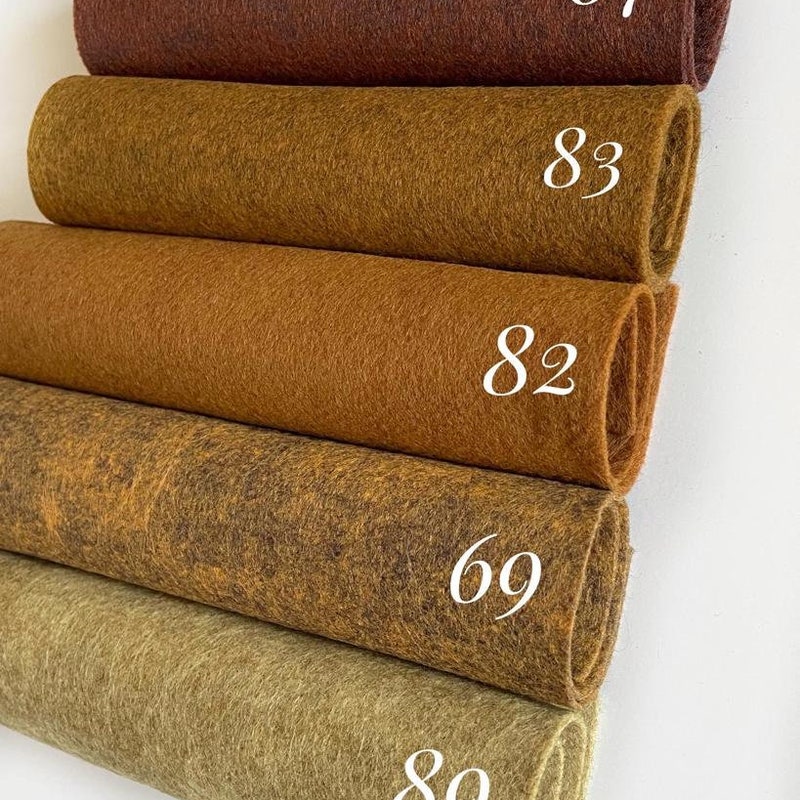 Felted Wool Fabric - Etsy