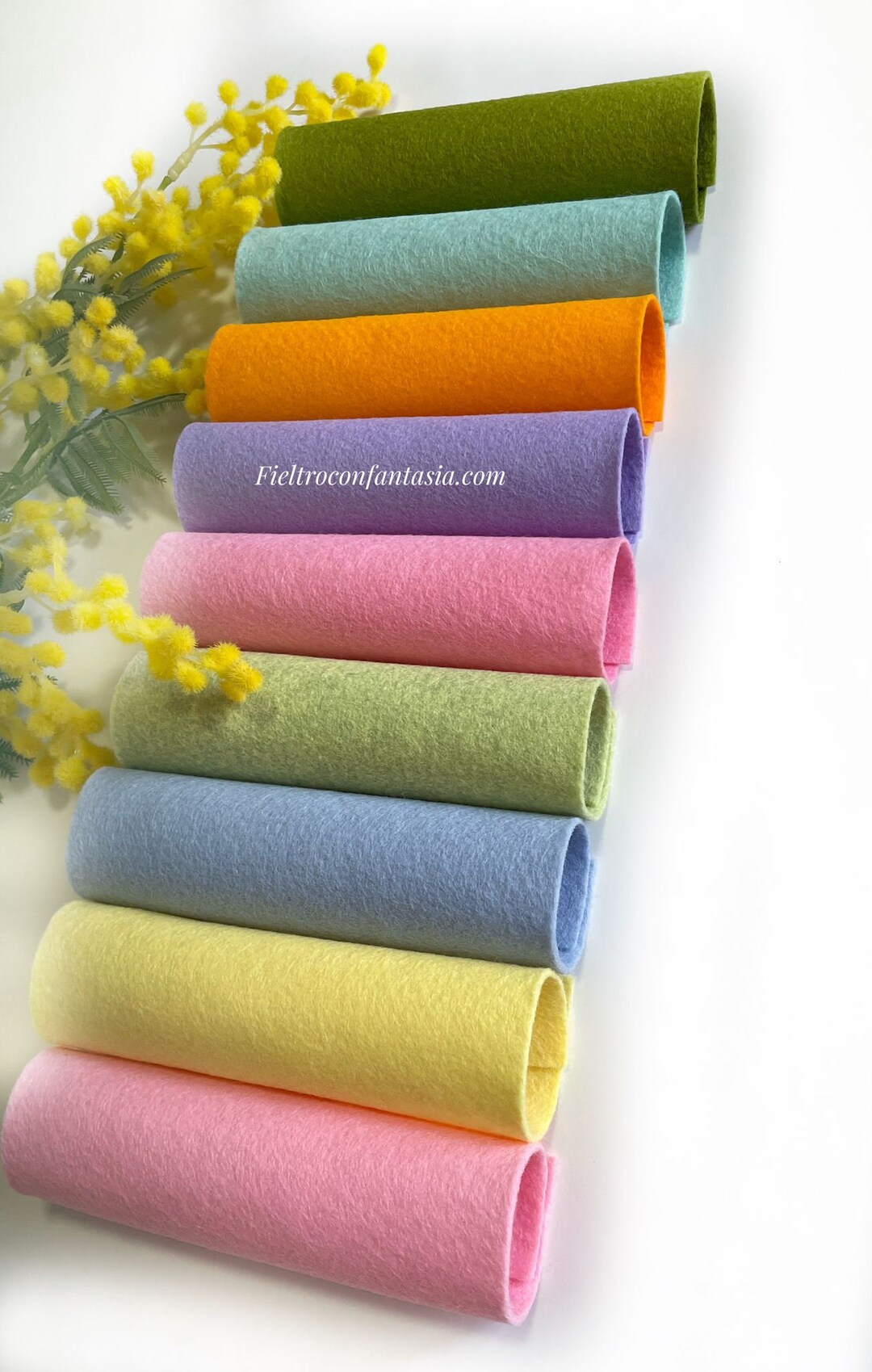 Wool Felt Pack-easter. Spring Colors. Wool Blend Felt. - Etsy