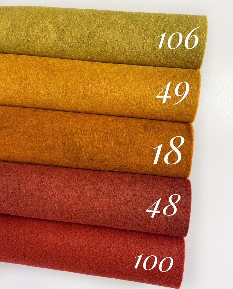 Wool Blend Felt, Felt Sheets and Meters Top Quality. Wool Felt Blend ...