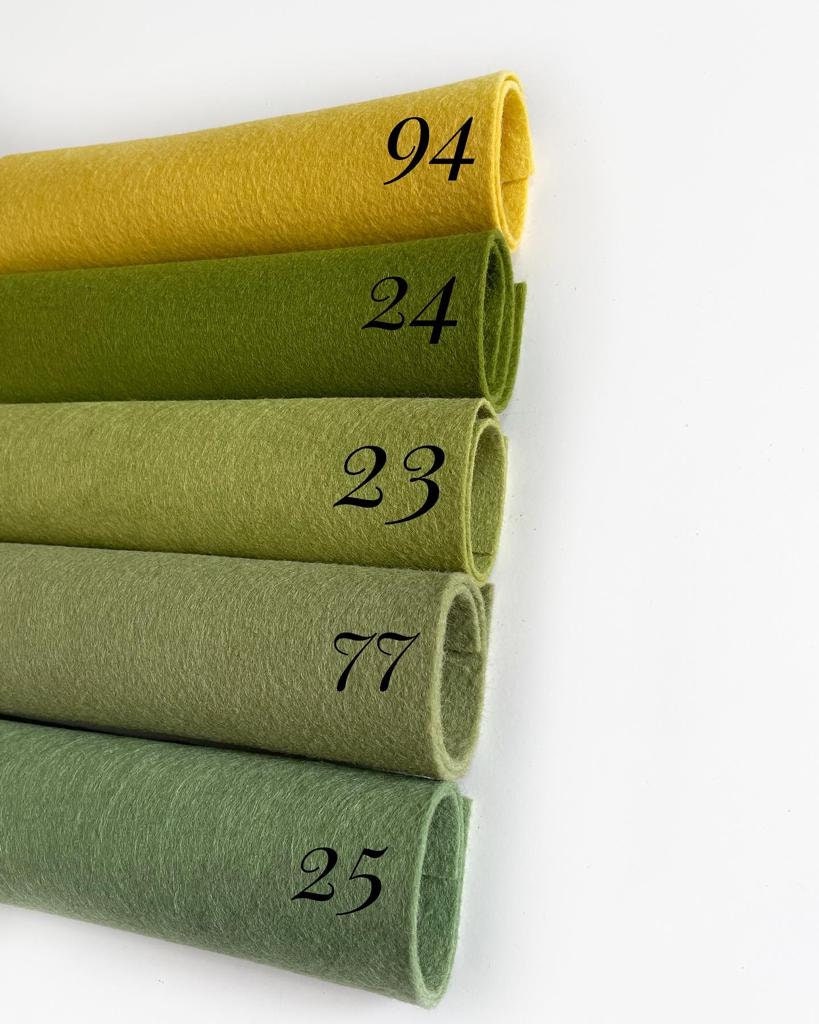 Wool Felt Sheets and Meters Top Quality PICK ANY COLORS New Colours ...