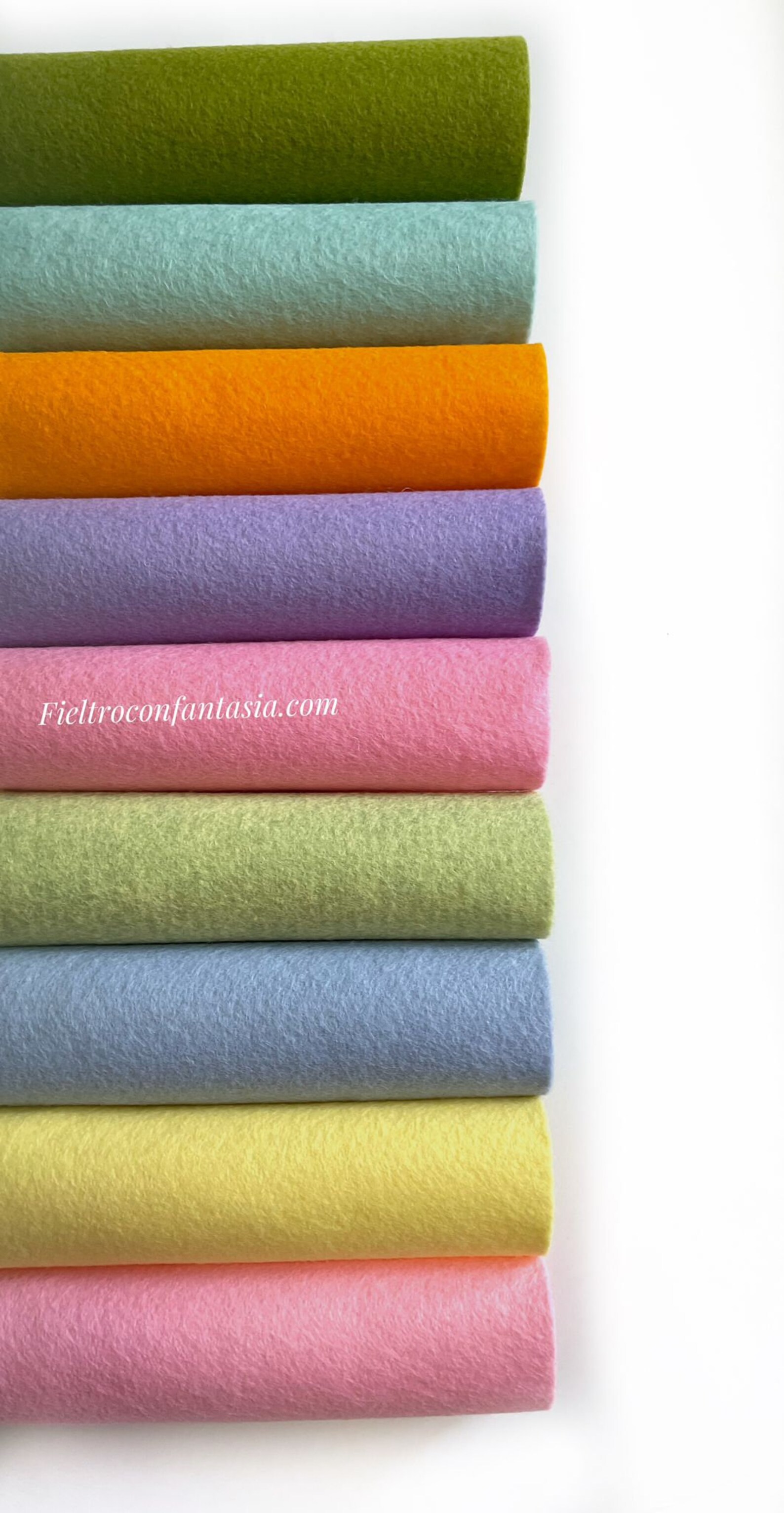 Wool Felt Pack-easter. Spring Colors. Wool Blend Felt. - Etsy