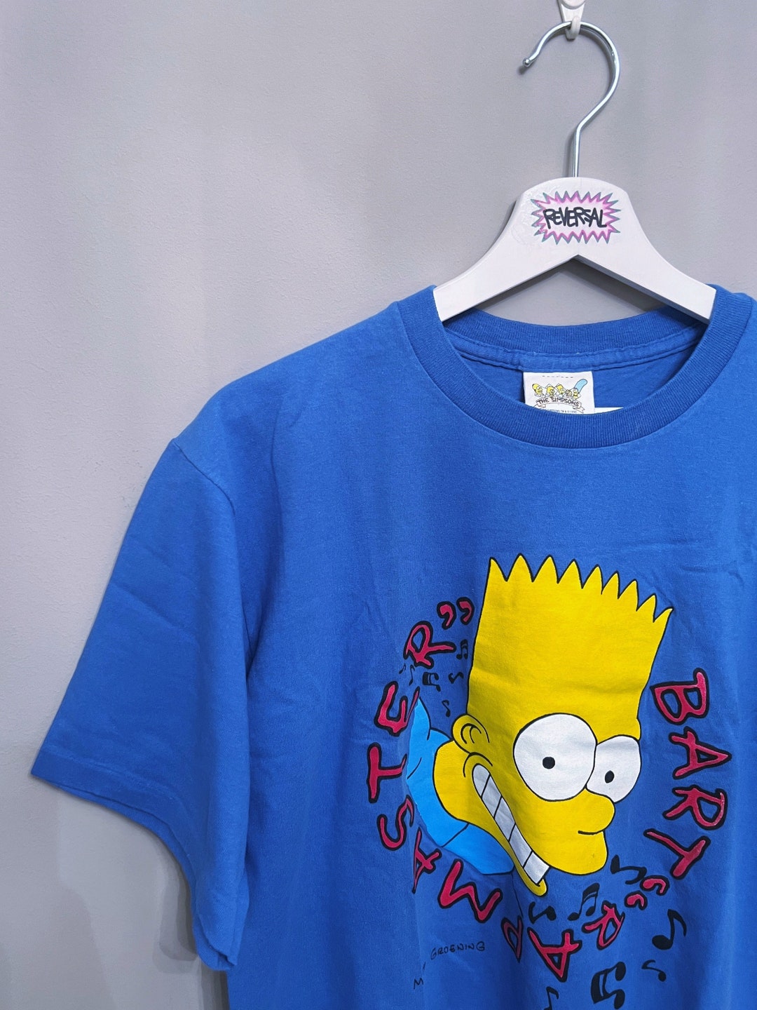 The Simpsons 1996 Tshirt Bart Rap Master M Vintage Original RARE ...