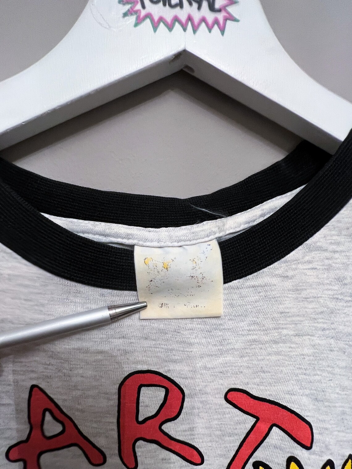 Simpsons Roller Bart Tshirt Vintage 90s Y2K RARE Ringer Official S Tee ...