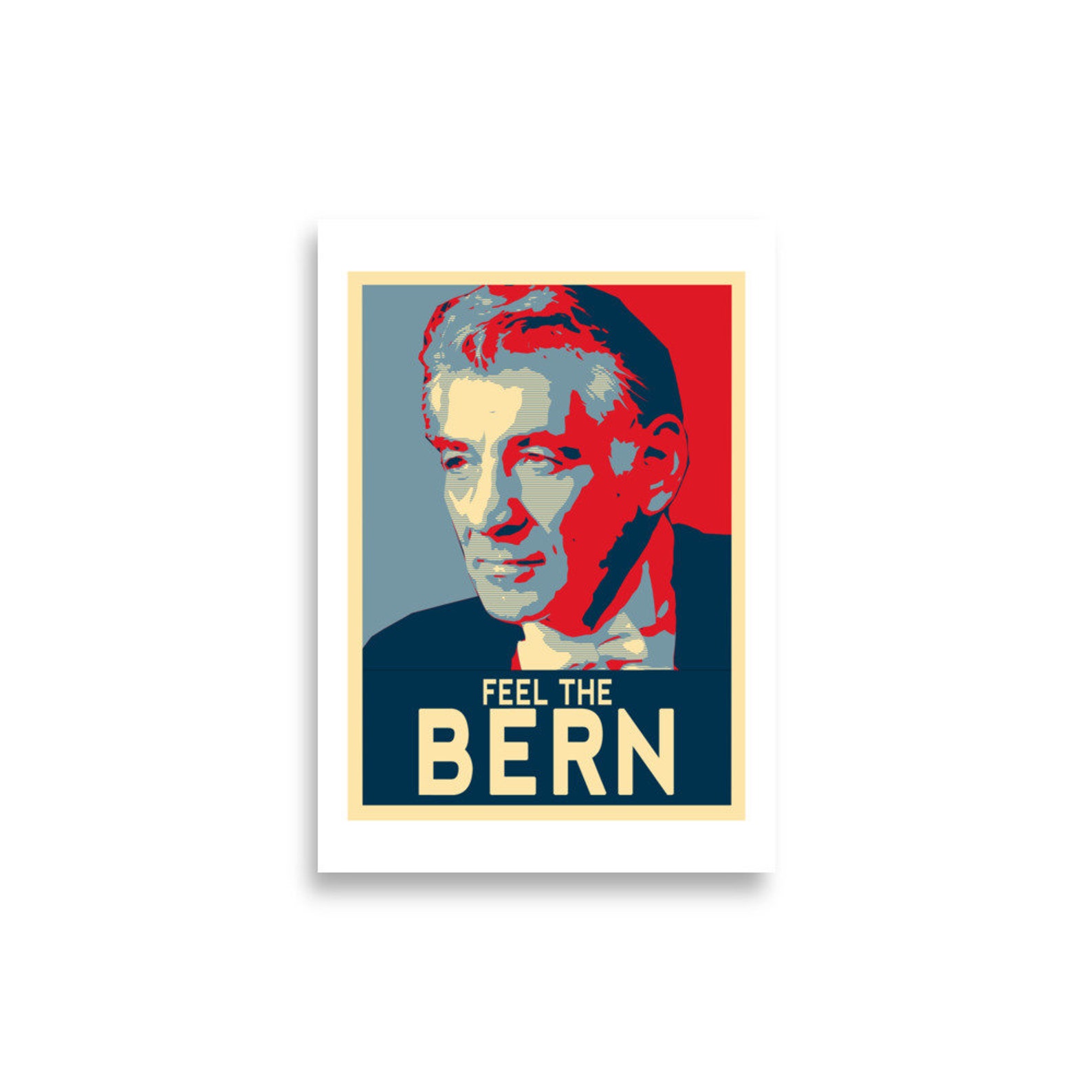 Leonard Bernstein Poster, Classical Music Poster Print, Obama Style ...