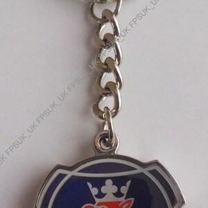 Official Scania Truck Griffin Logo Chunky Enamel Metal Key Ring Keyring ...