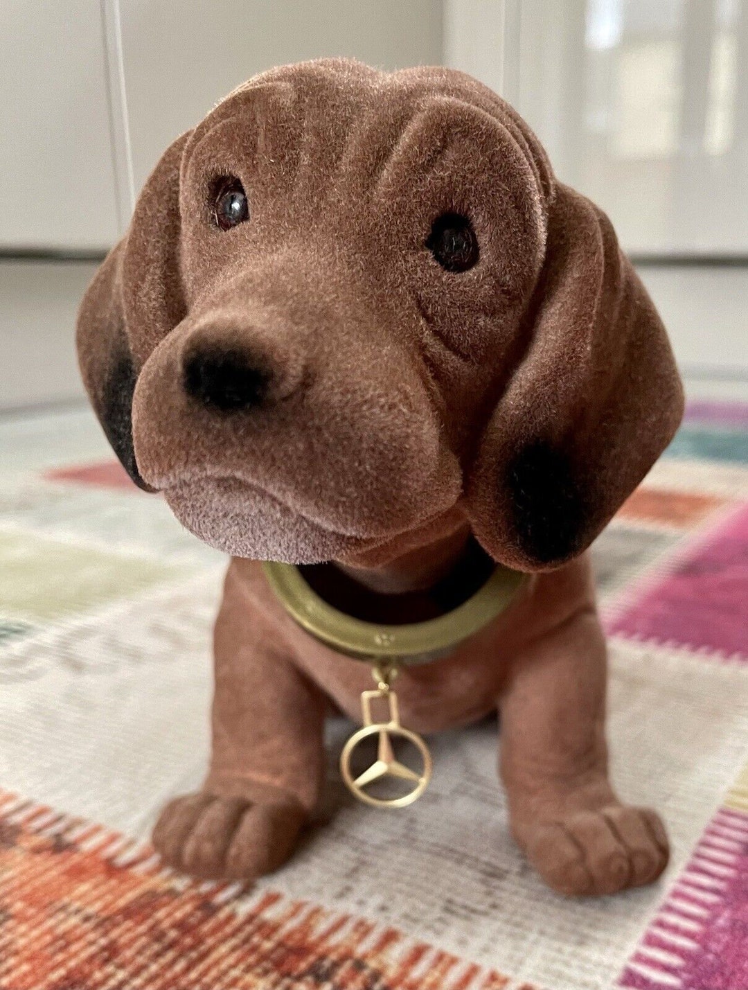 Official Mercedes-benz Classic Brown Nodding Dog AMG Brabus Sausage Dog ...