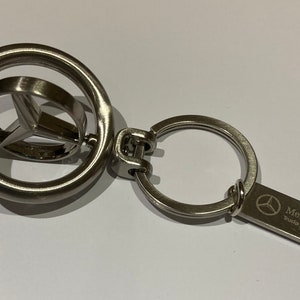 Mercedes-benz Trucks You Can Trust Actros Silver Metal Keychain Keyring ...