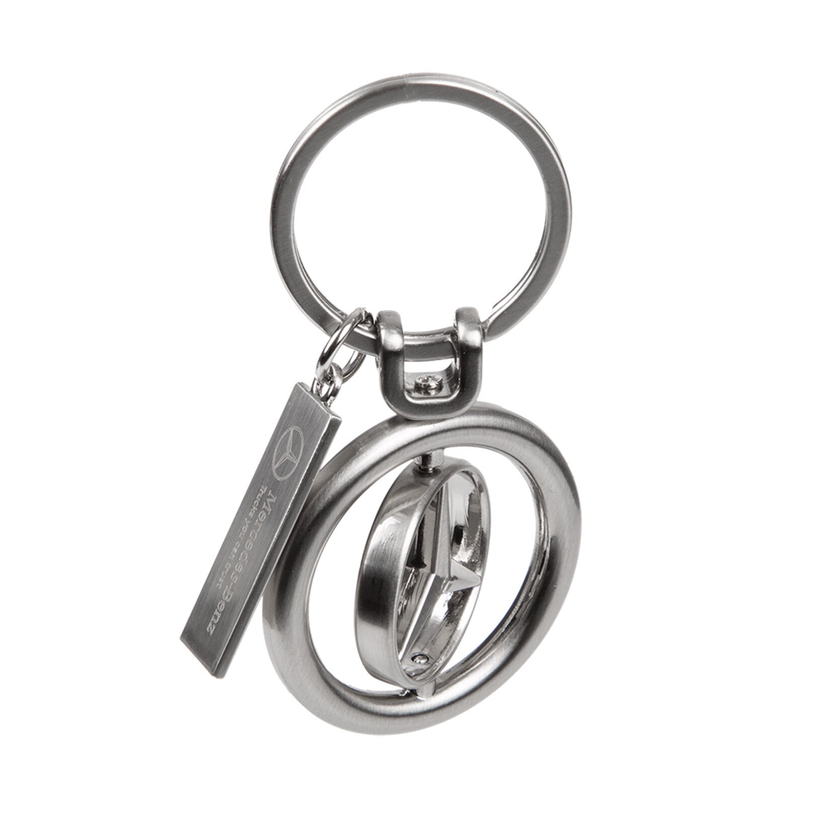 Mercedes-benz Trucks You Can Trust Actros Silver Metal Keychain Keyring ...