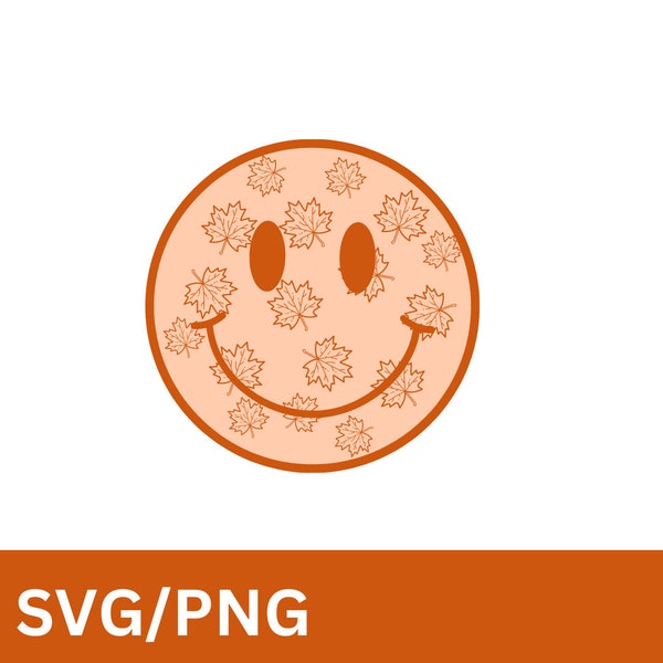 Fall Smiley Png - Etsy
