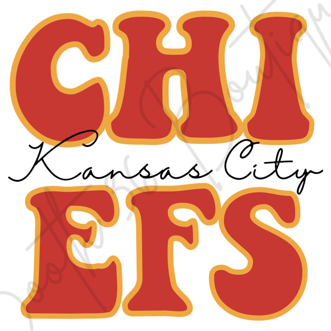 CHIEFS Kansas City Cursive Digital Download - Etsy