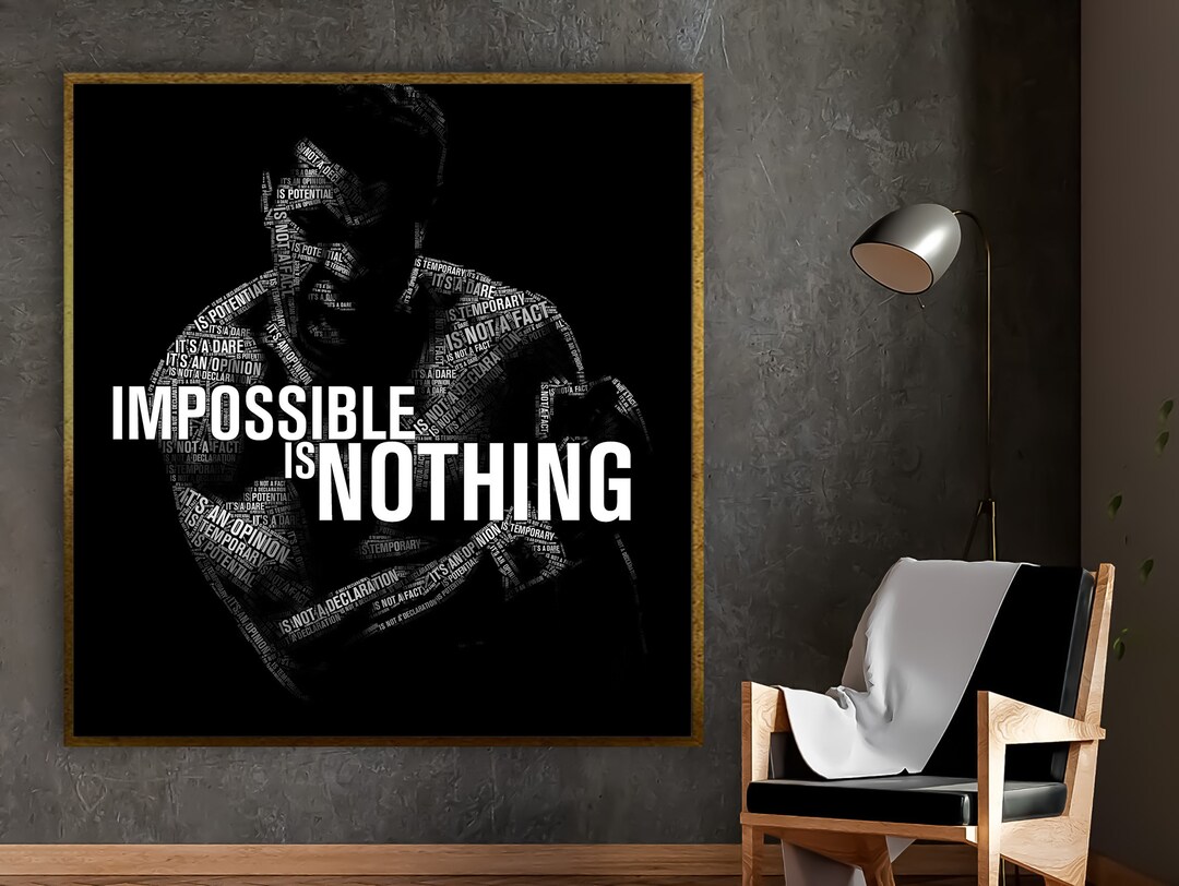 Conquering the Impossibleresilience Determination - Etsy