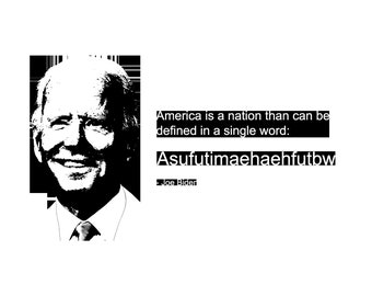 America is a Nation That Can Be Defined as a Single Word - Etsy