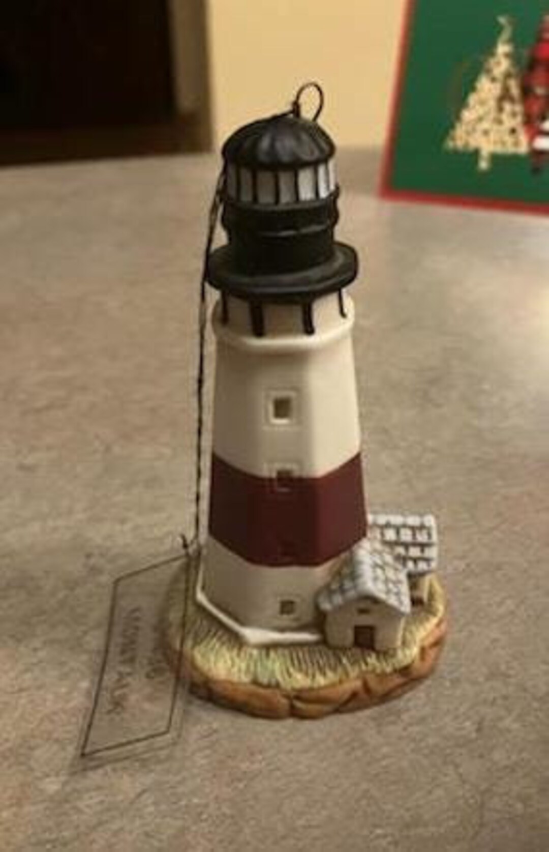 Lefton Montauk Point Lighthouse Figurine 1994 01436/lefton Trademark ...