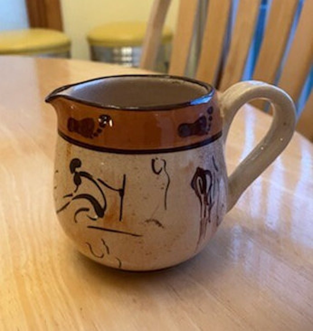 African Pottery Hand Crafted by African THEMES in Zimbabwe Creamer ...