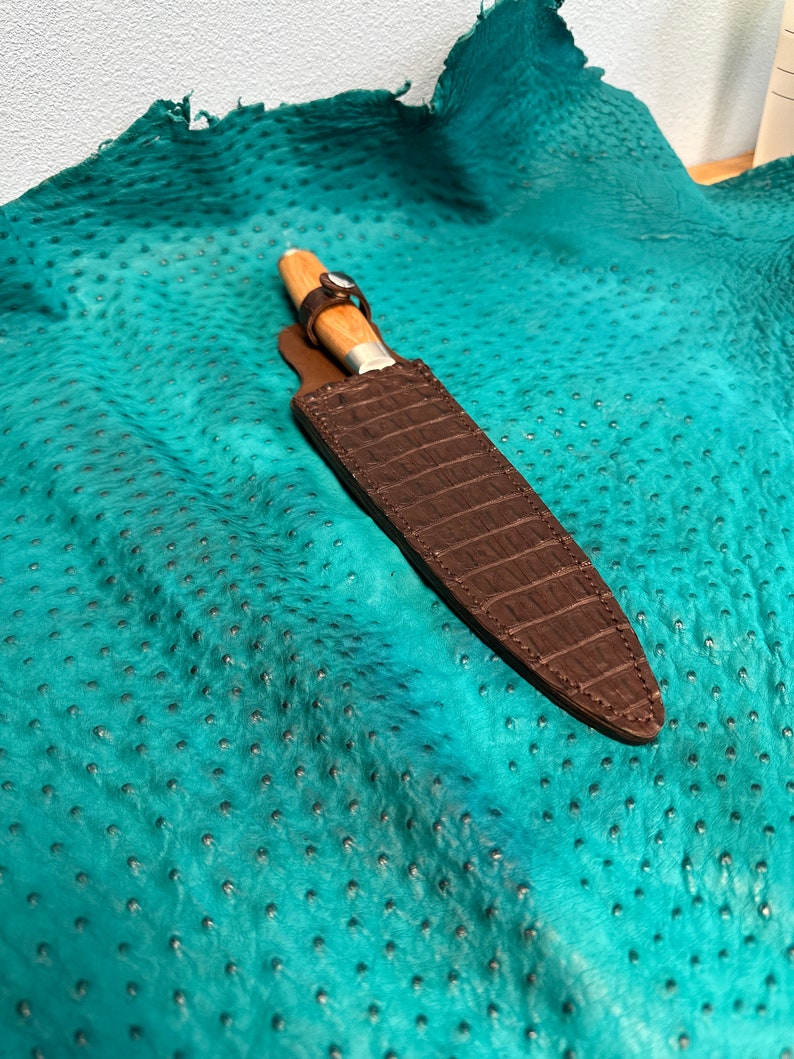 Custom Real Alligator Handmade Knife Sheath. - Etsy