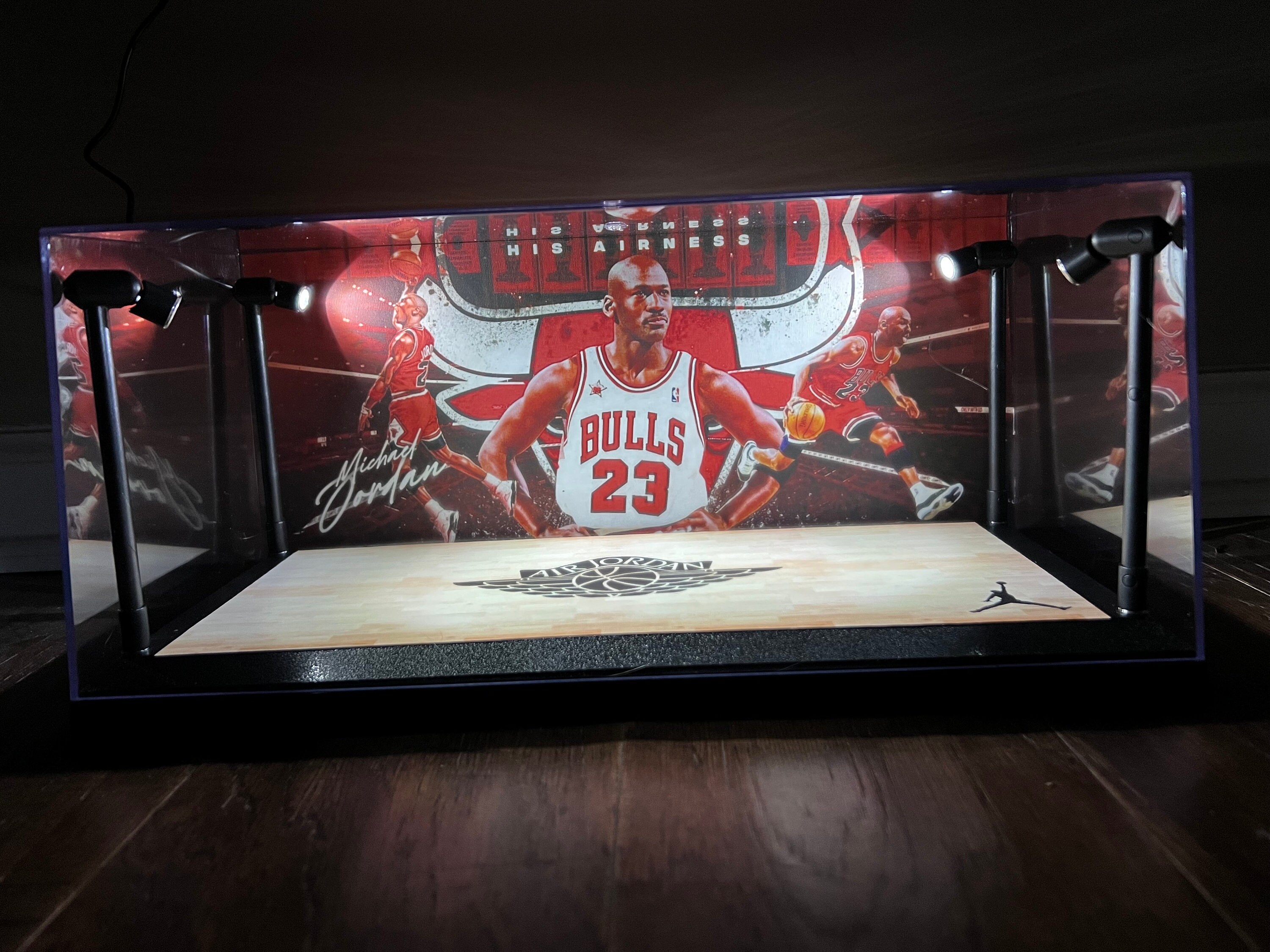 NBA Basketball Custom 2 Card PSA Display Case With LED Lights - Etsy