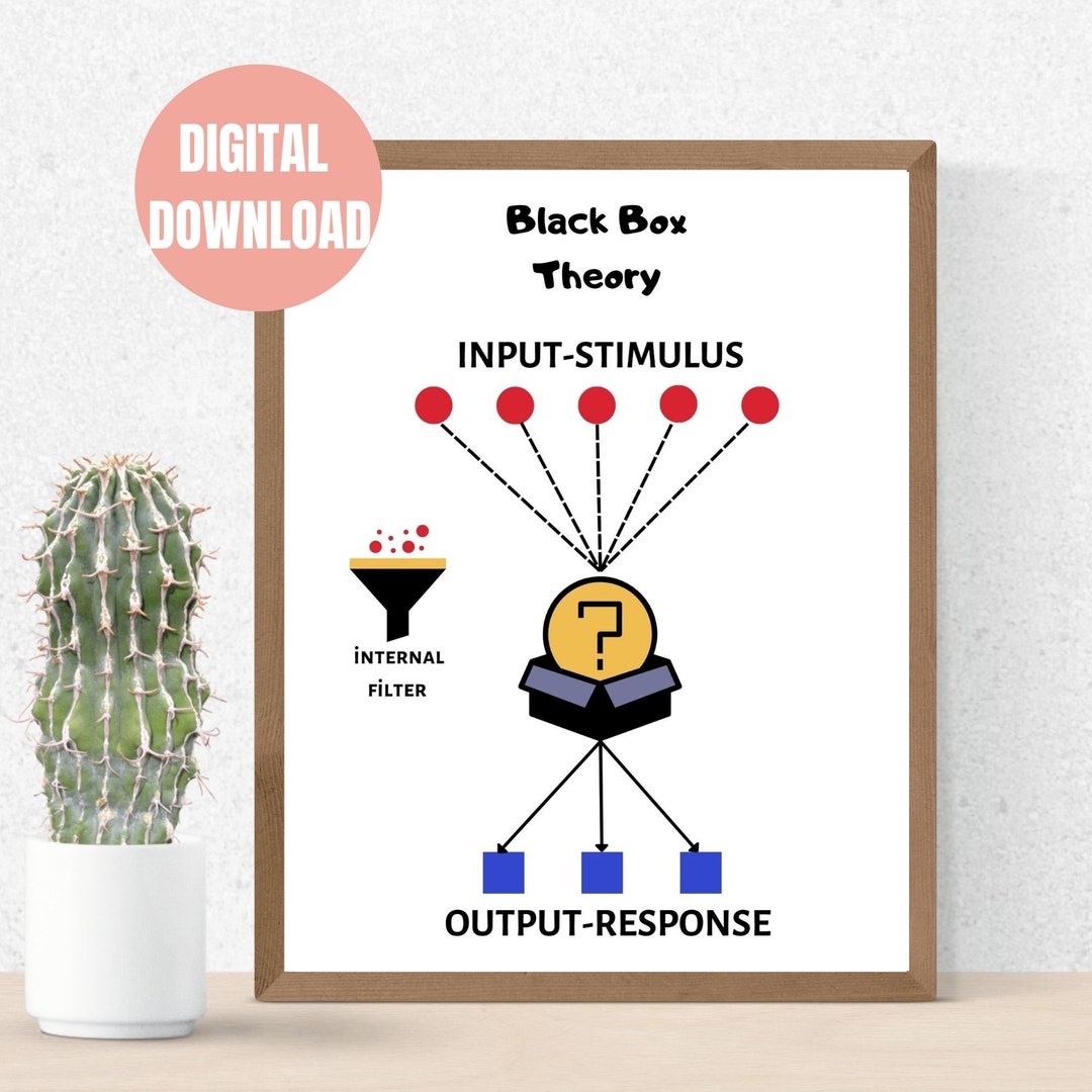 Black Box Theory, Input Output Filter, Psychologist School Counselor ...