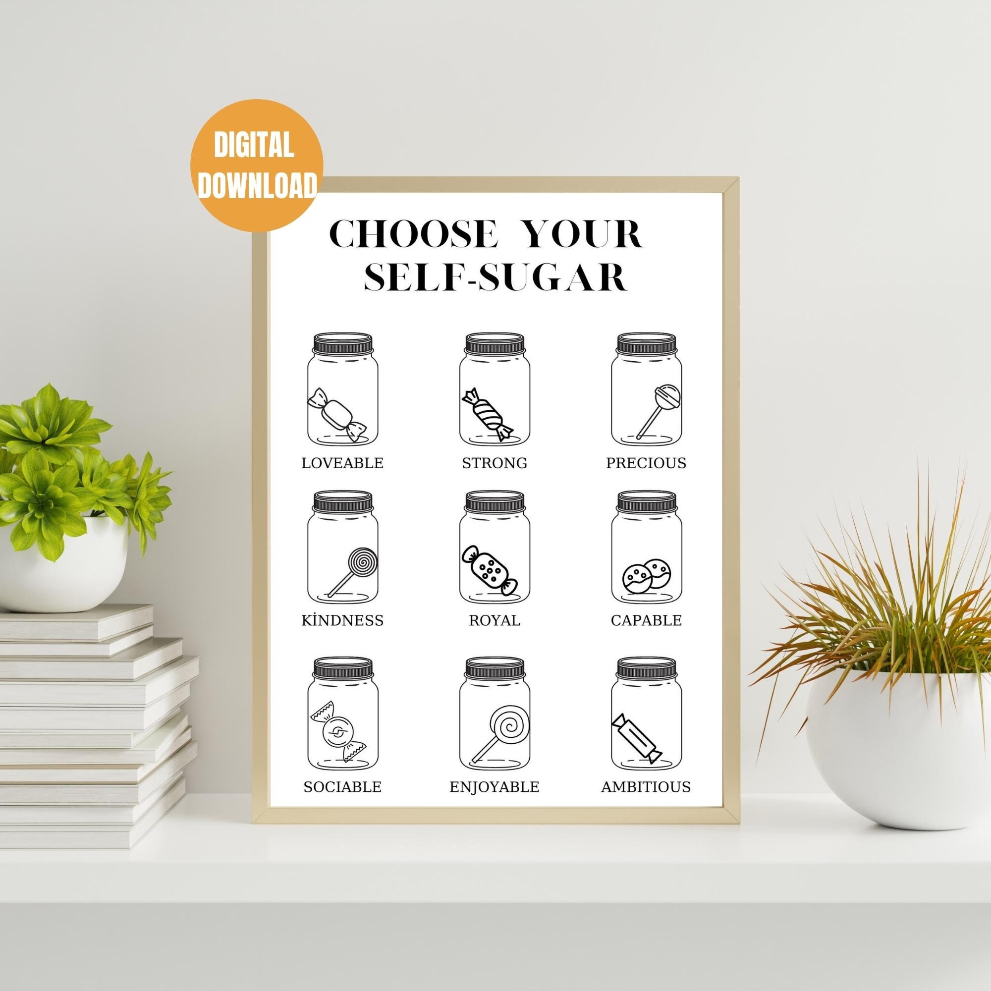 Choose Your Self-sugarmental Wellbeing Encouragement - Etsy