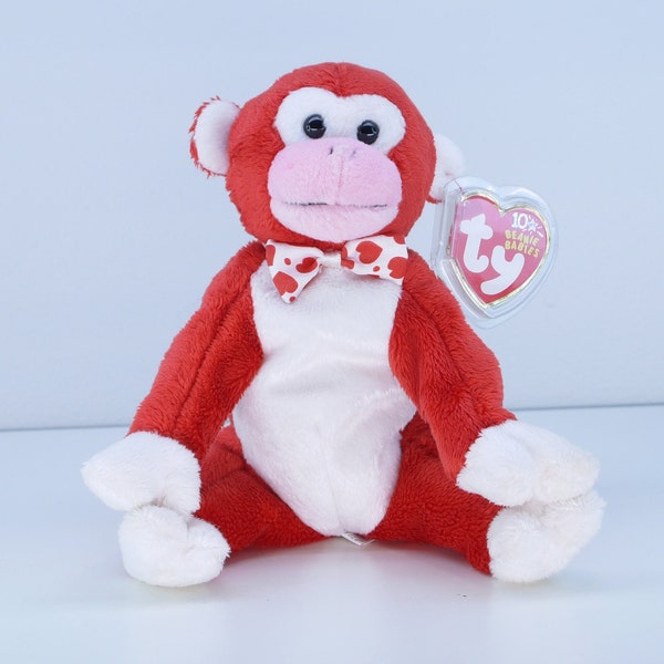 Ty Beanie Baby Monkey - Etsy