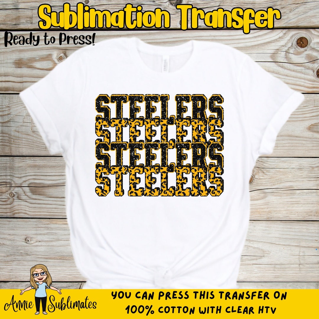 Steelers, Pittsburgh Football Sublimation Sheet, Ready to Press ...