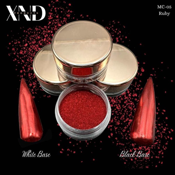 Chrome Nail Powder - Etsy