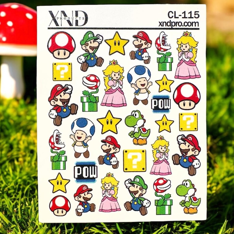 Super Mario Decal - Etsy
