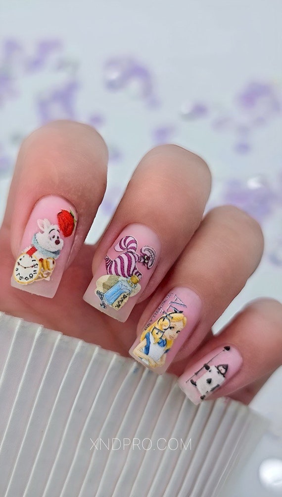 Mad Hatter Nail Art
