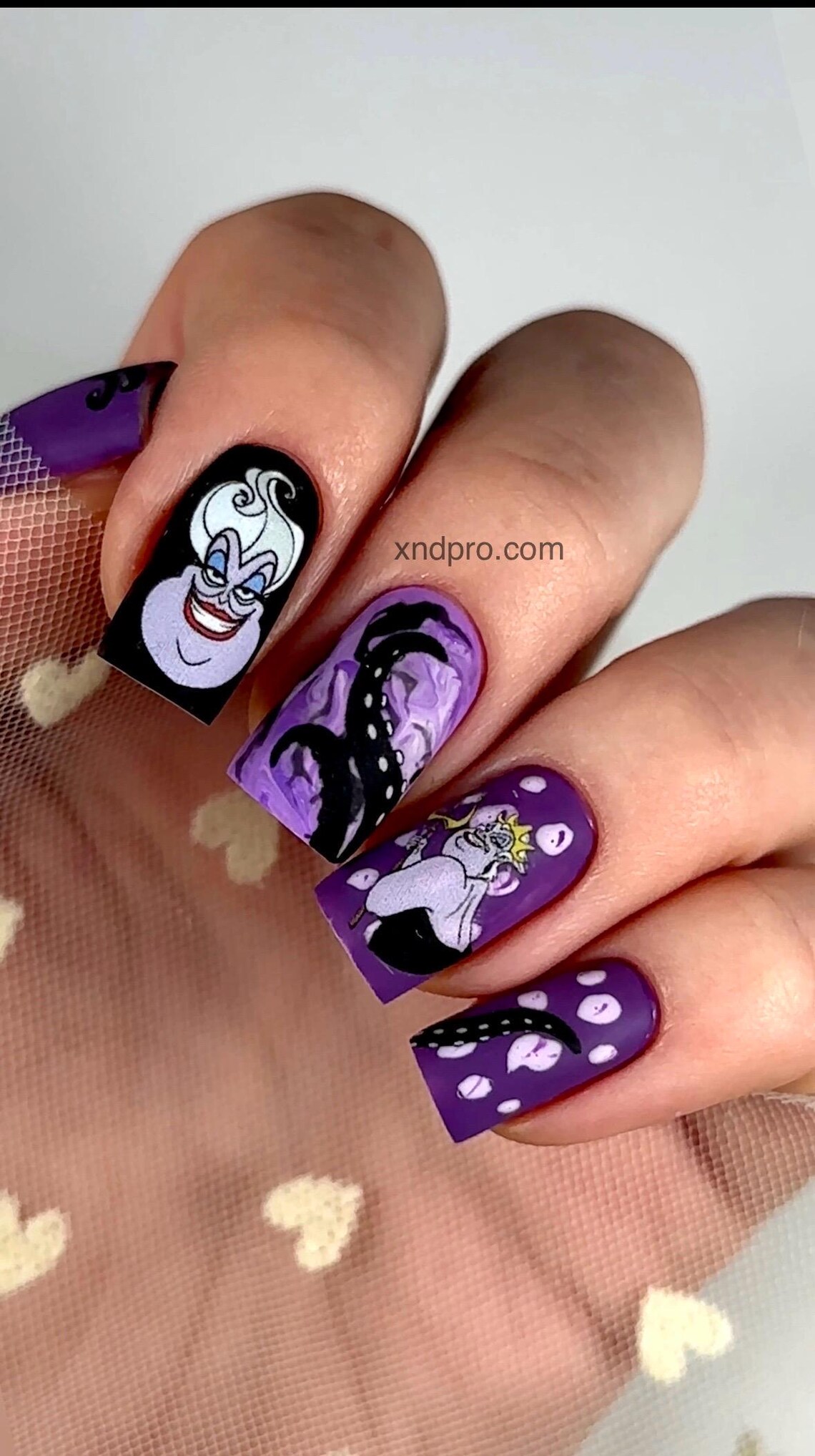 Nail Decal 2D the Sea Witch / Ursula Inspired / Villains / Water Nail ...