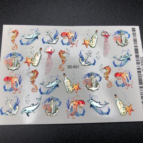 Octopus Nails - Etsy