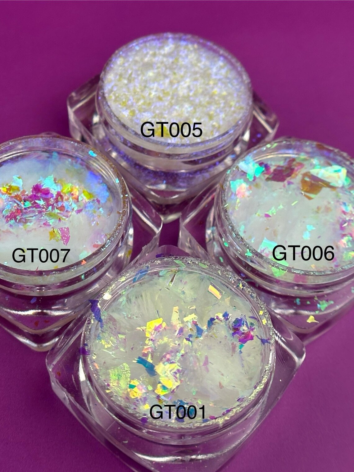 Opal Aurora Flakes, Opal Flake, Holographic Flakes, Unicorn Aurora ...