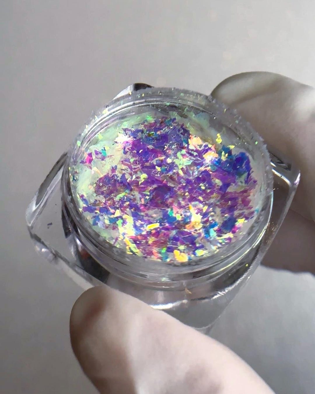 Opal Aurora Flakes, Opal Flake, Holographic Flakes, Unicorn Aurora ...
