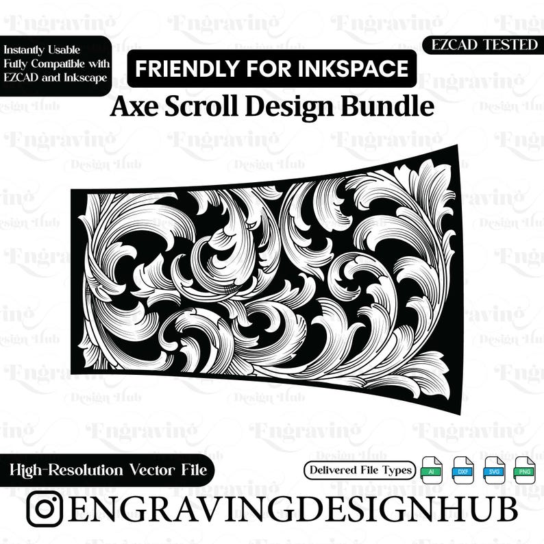 Axe Scroll & Pirate Laser Engraving Vector Bundle - Etsy