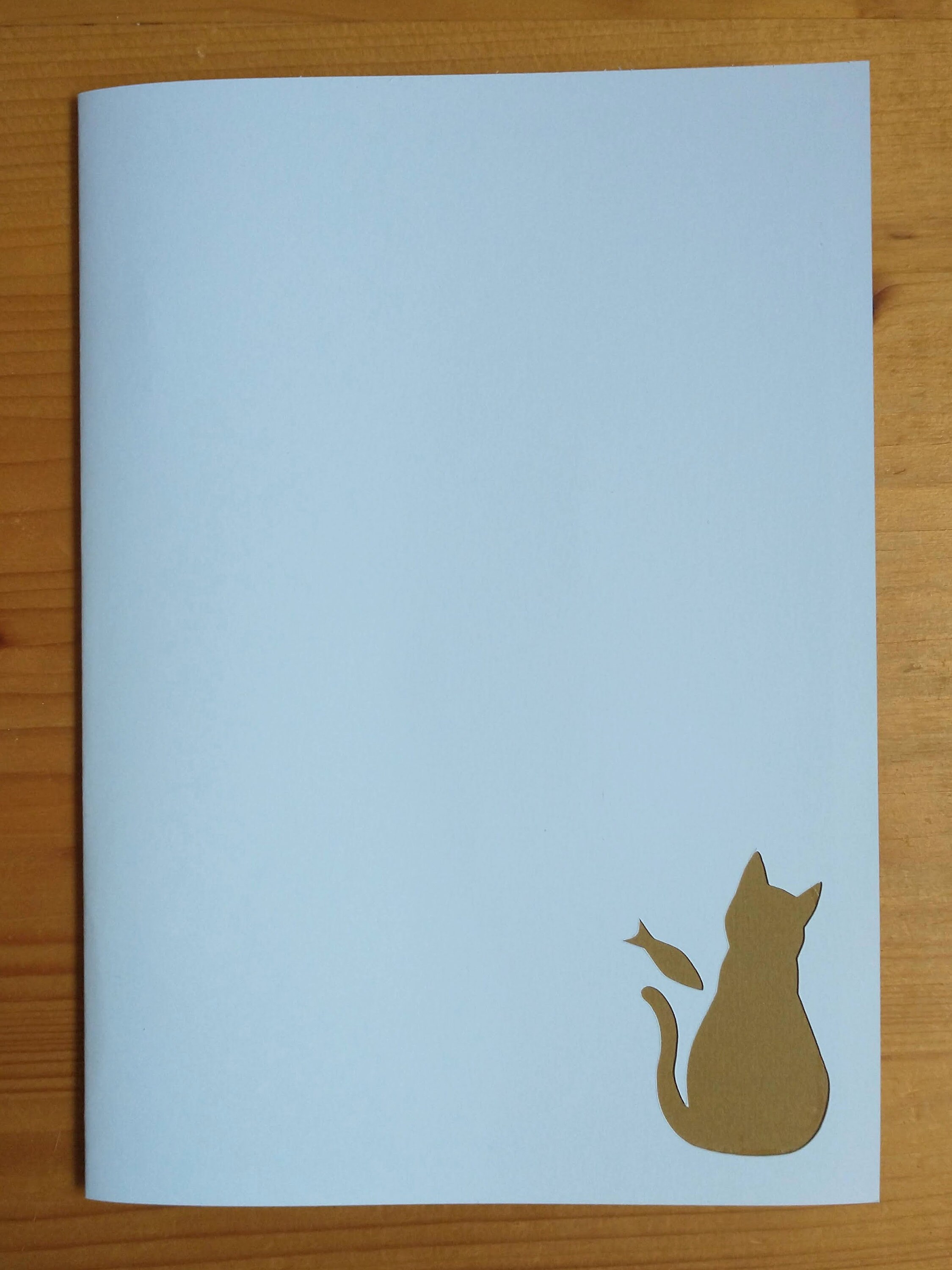 DIY Pop-up Cat and Fish Card Template SVG & PDF Digital Download 3D ...