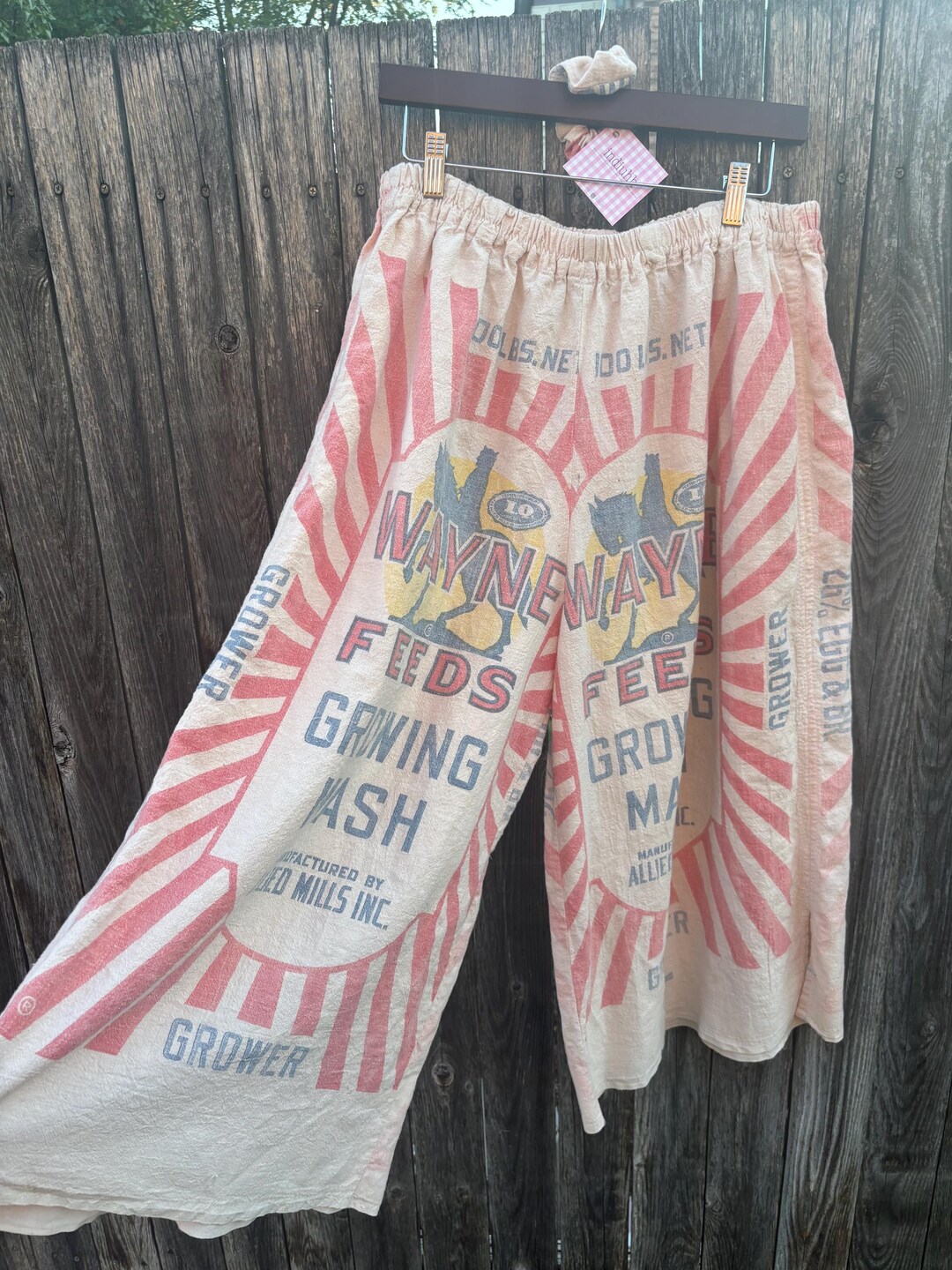 Wayne Feed Sack Pants - Etsy