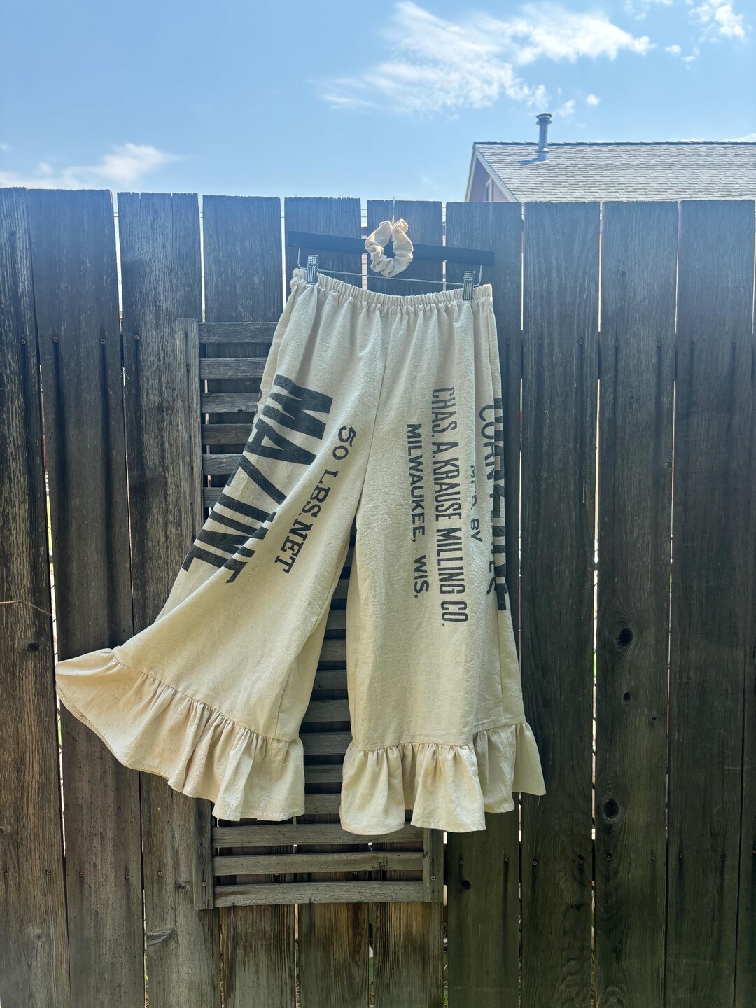 Corn Flake Sack Party Pants - Etsy