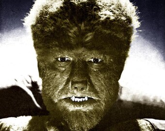 The Wolf Man 1941 Poster - Etsy