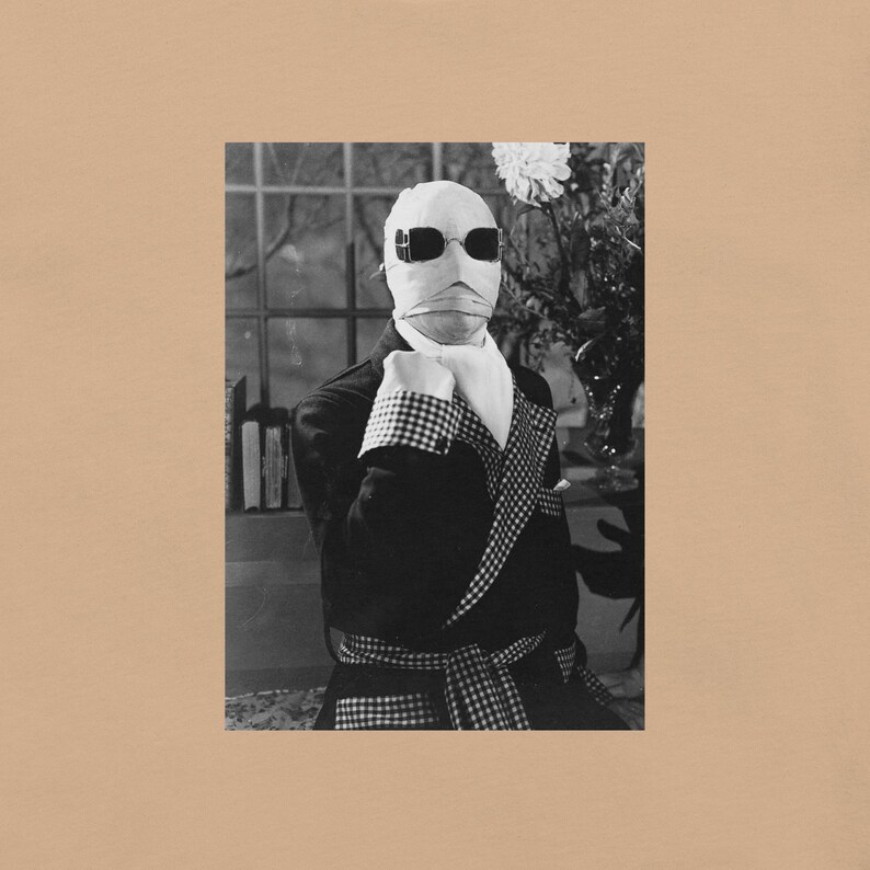 The Invisible Man (1933) - Claude Rains Iconic Vintage Movie Image ...