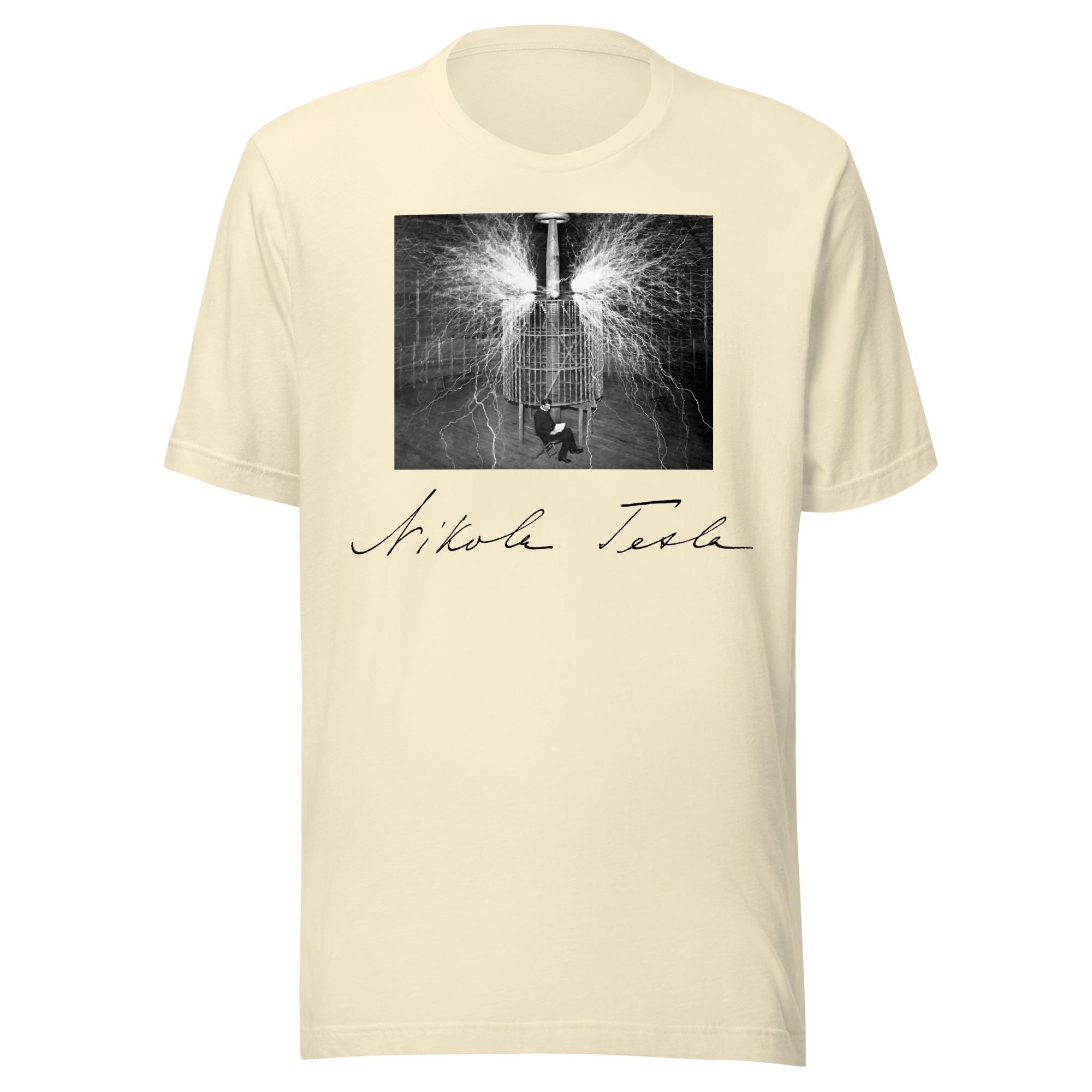 Nikola Tesla Coil Laboratory Famous Inventor (1899) Photograph ...