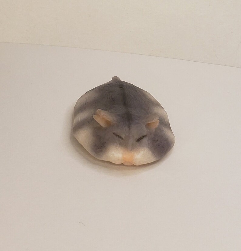 Grey Pancake Dwarf Hamster Handmade Polymer Clay - Etsy