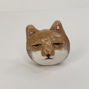 Ffxiv Inspired Sand Fox Minion Pin/brooch | Handmade Polymer Clay ...