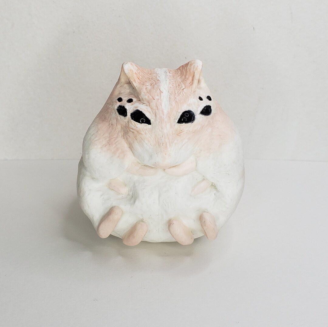Cute Dwarf Hamster Spider | Handmade Polymer Clay Sculpture/figurine ...